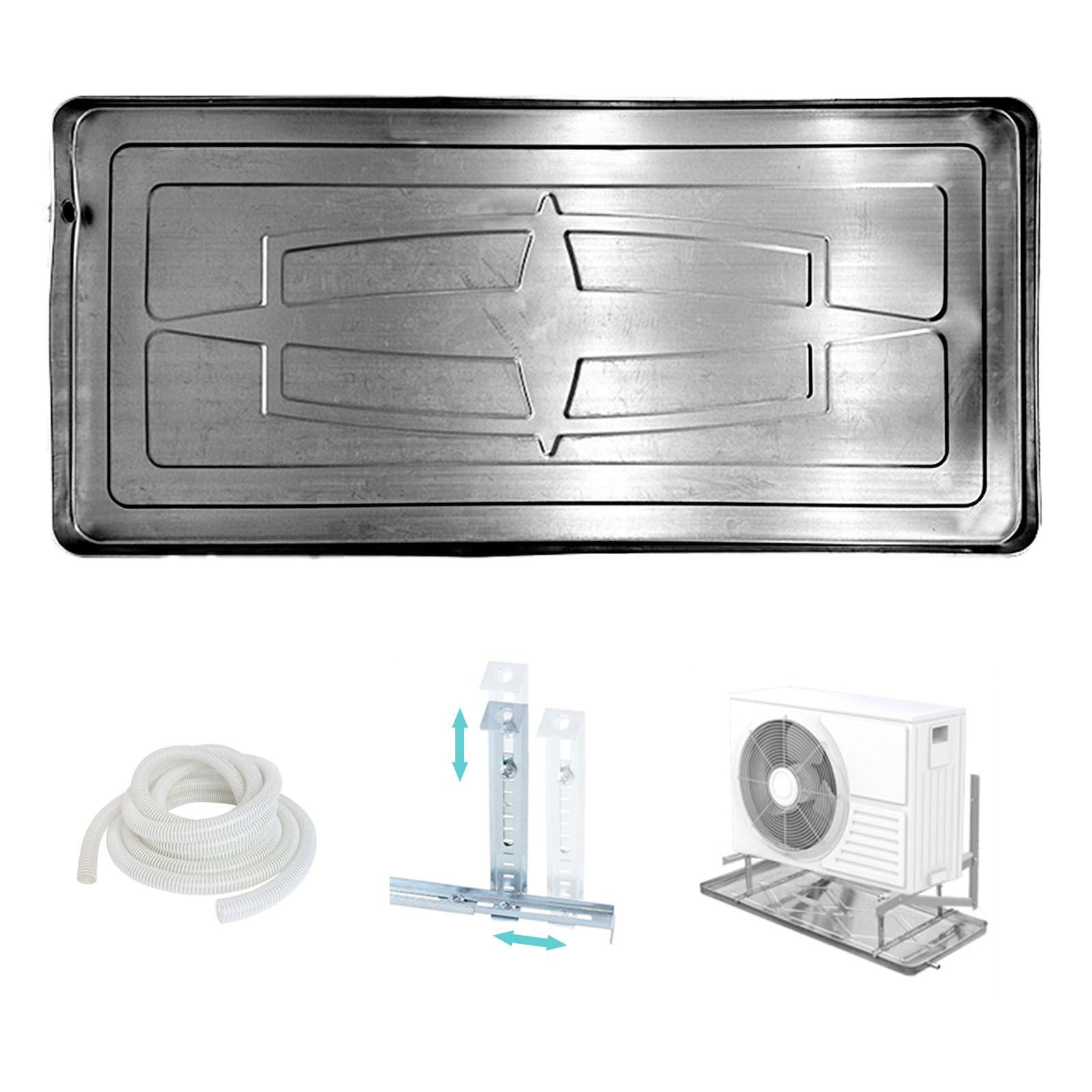 Amazon.com: ZTYGXMB Air Conditioner Drip Tray Condensation Drain Pan ...