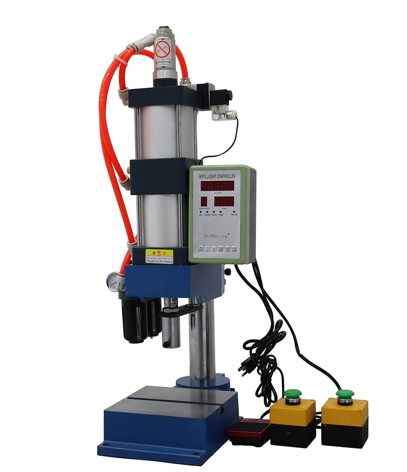 Amazon.com: INTSUPERMAI Pneumatic Punch Machine Pneumatic Punch Press ...