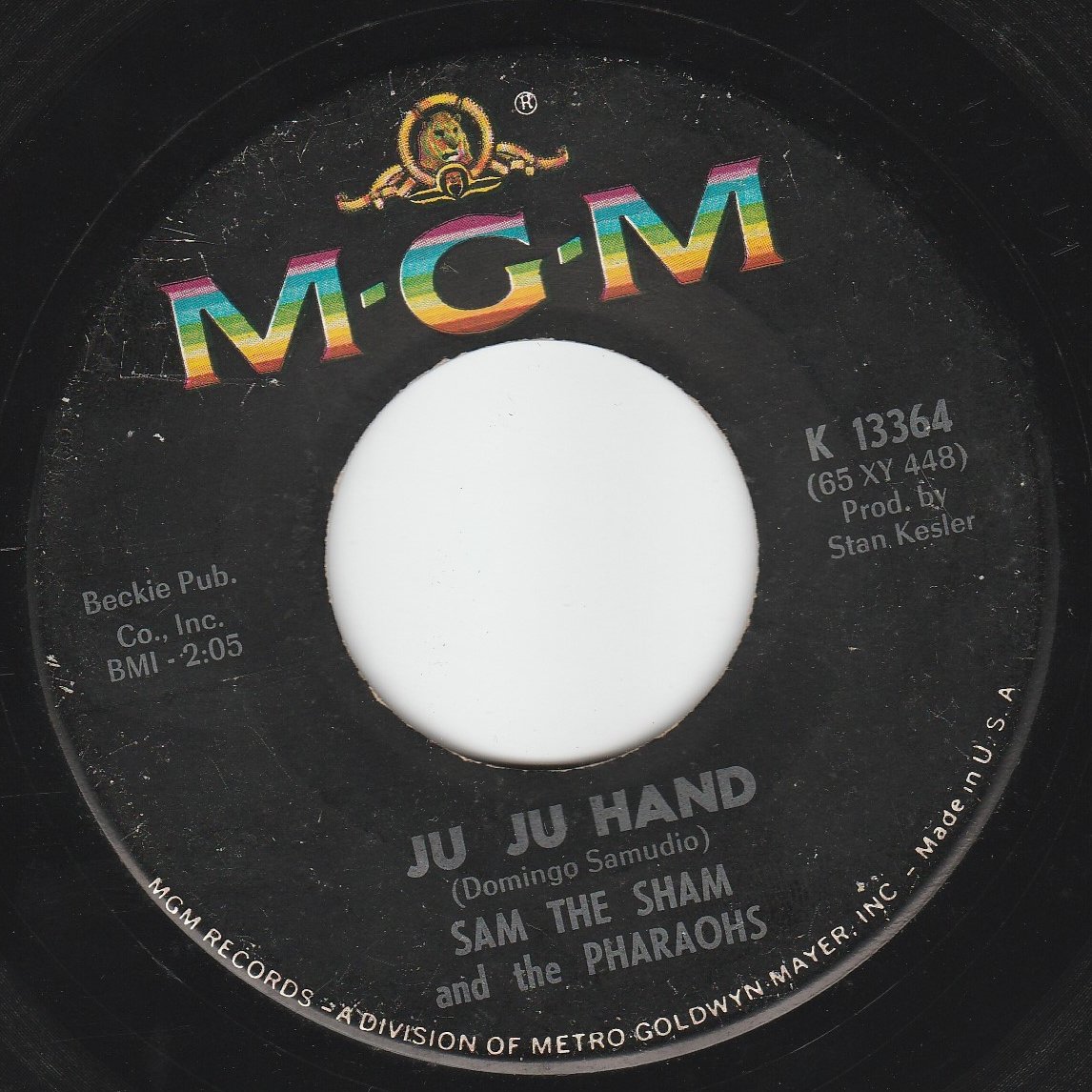 Sam The Sham And The Pharaohs - 45vinylrecord Ju Ju Hand/Big City ...