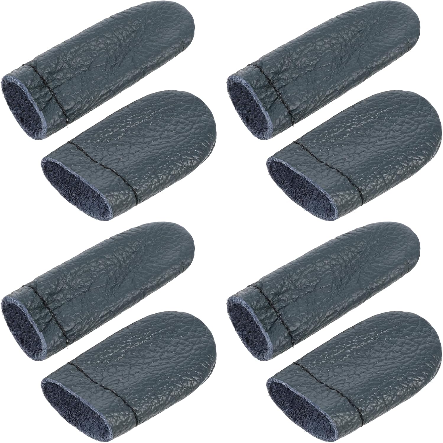 Amazon.com: 4 Pairs Crochet Finger Protectors, Leather Thimbles for ...
