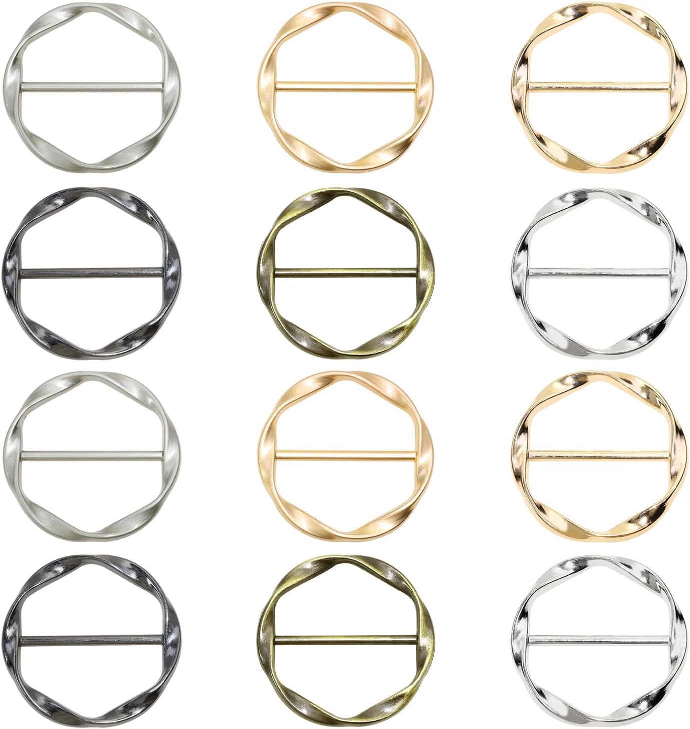 Amazon.com: PPhtony Pack of 12 Small T-Shirt Clips 80s Party Fashion ...