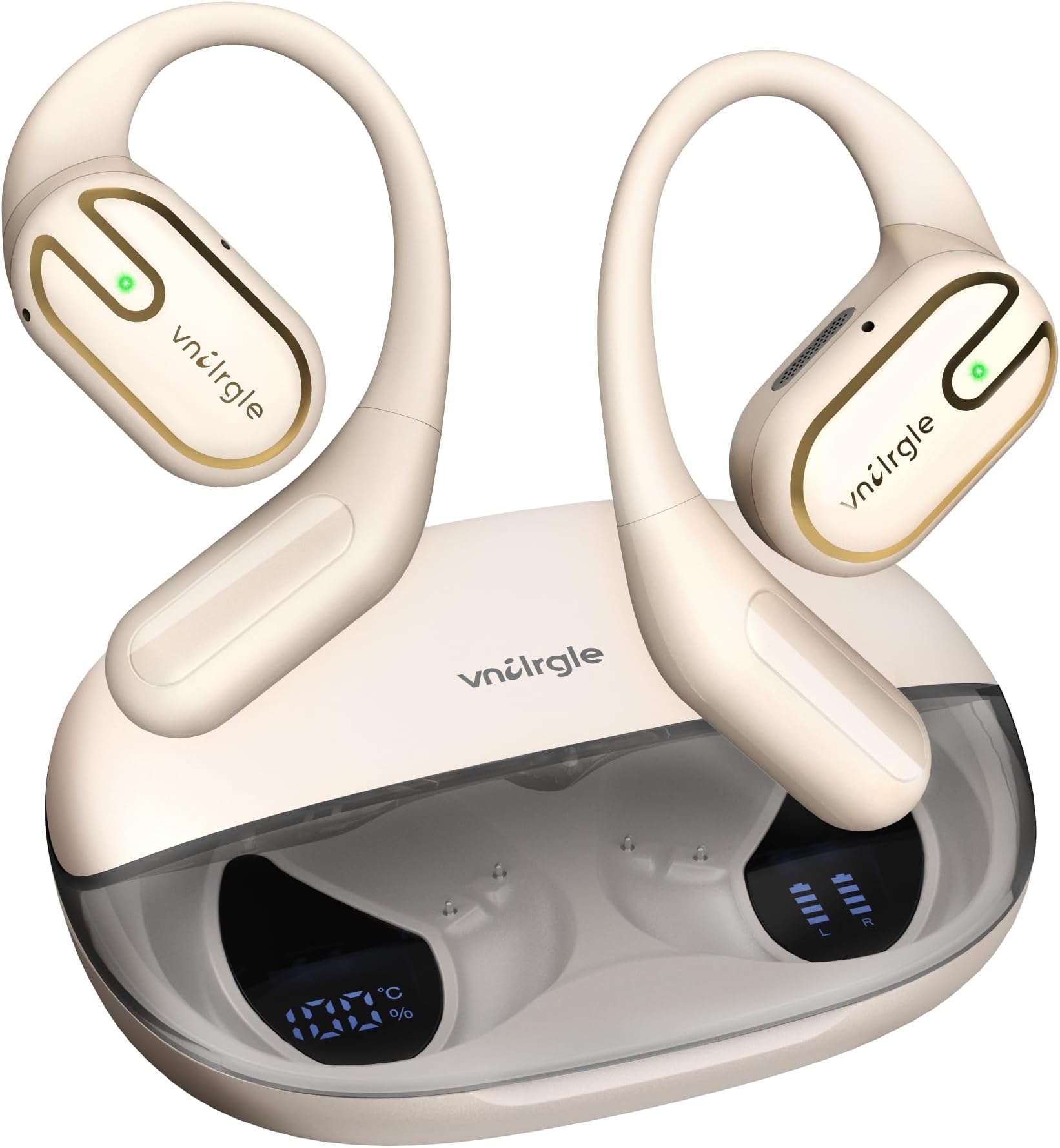 Amazon.com: Open Ear Headphones Wireless Bluetooth 5.4 Earbuds With ...
