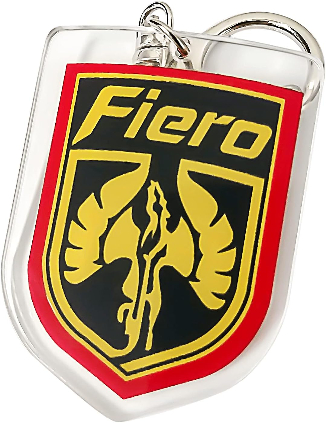 Amazon.com: Mr. Fiero Pontiac Fiero Acrylic Emblem Key Chain, Black ...