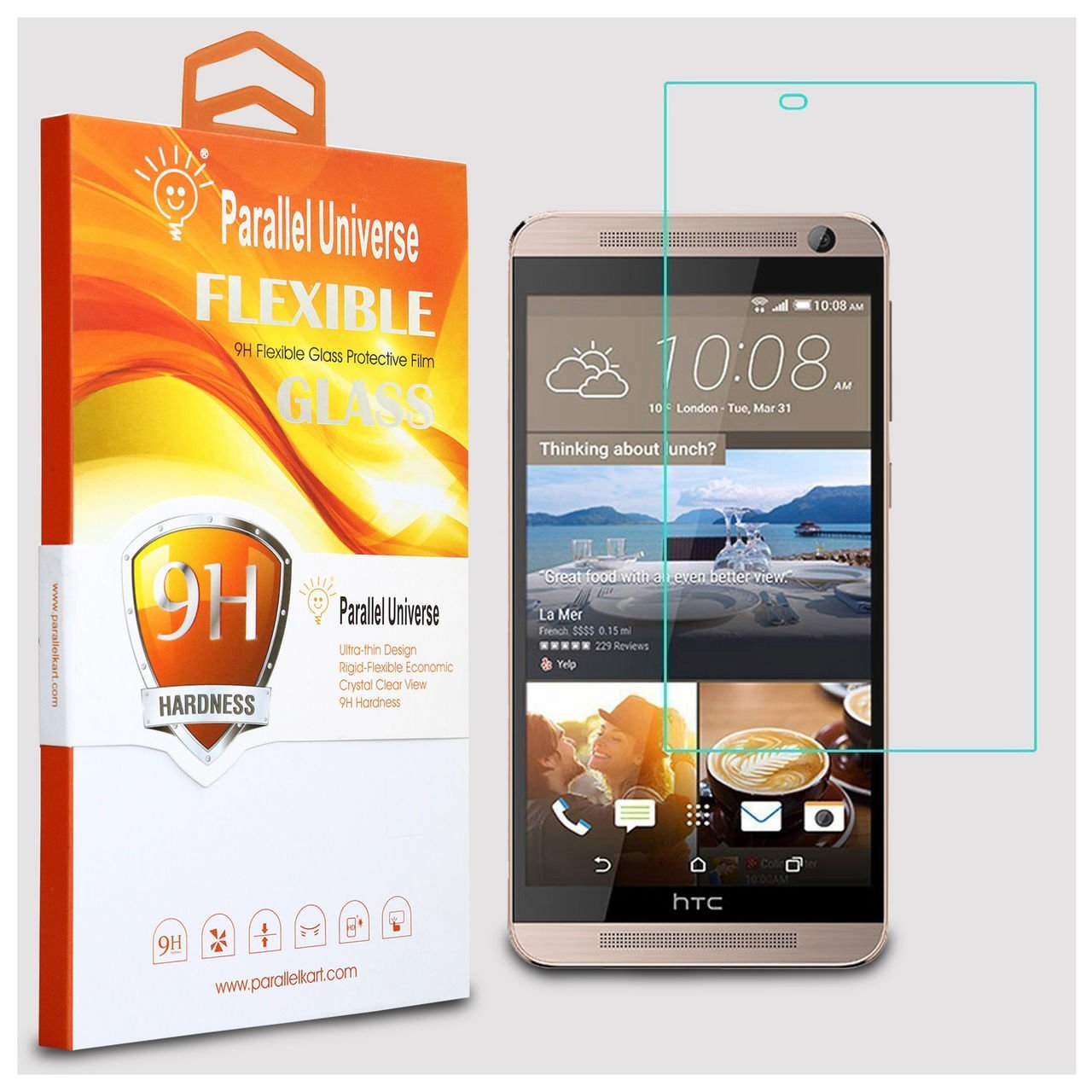 Parallel Universe HTC One E9 + / HTC One E9 Plus Tempered Glass Screen ...