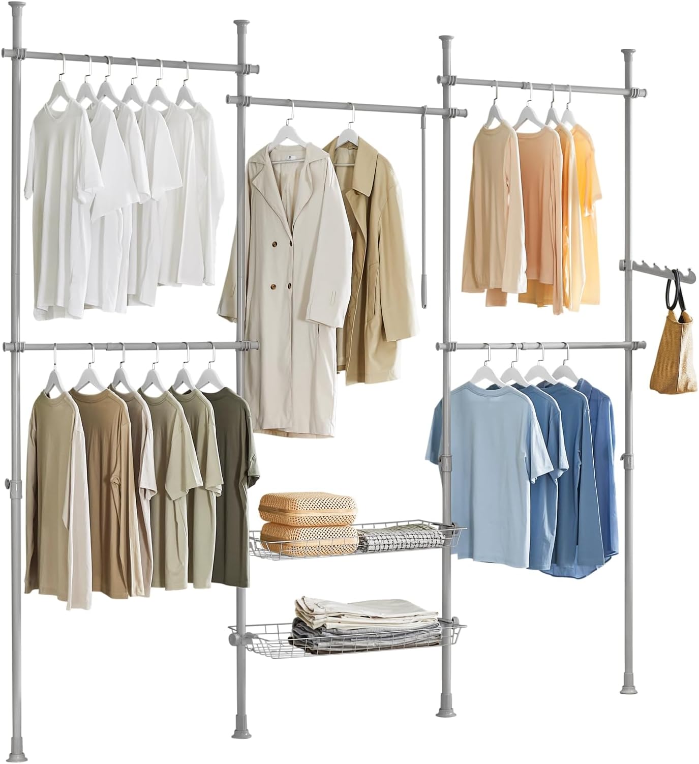 Regalsystem Mit Kleiderstange