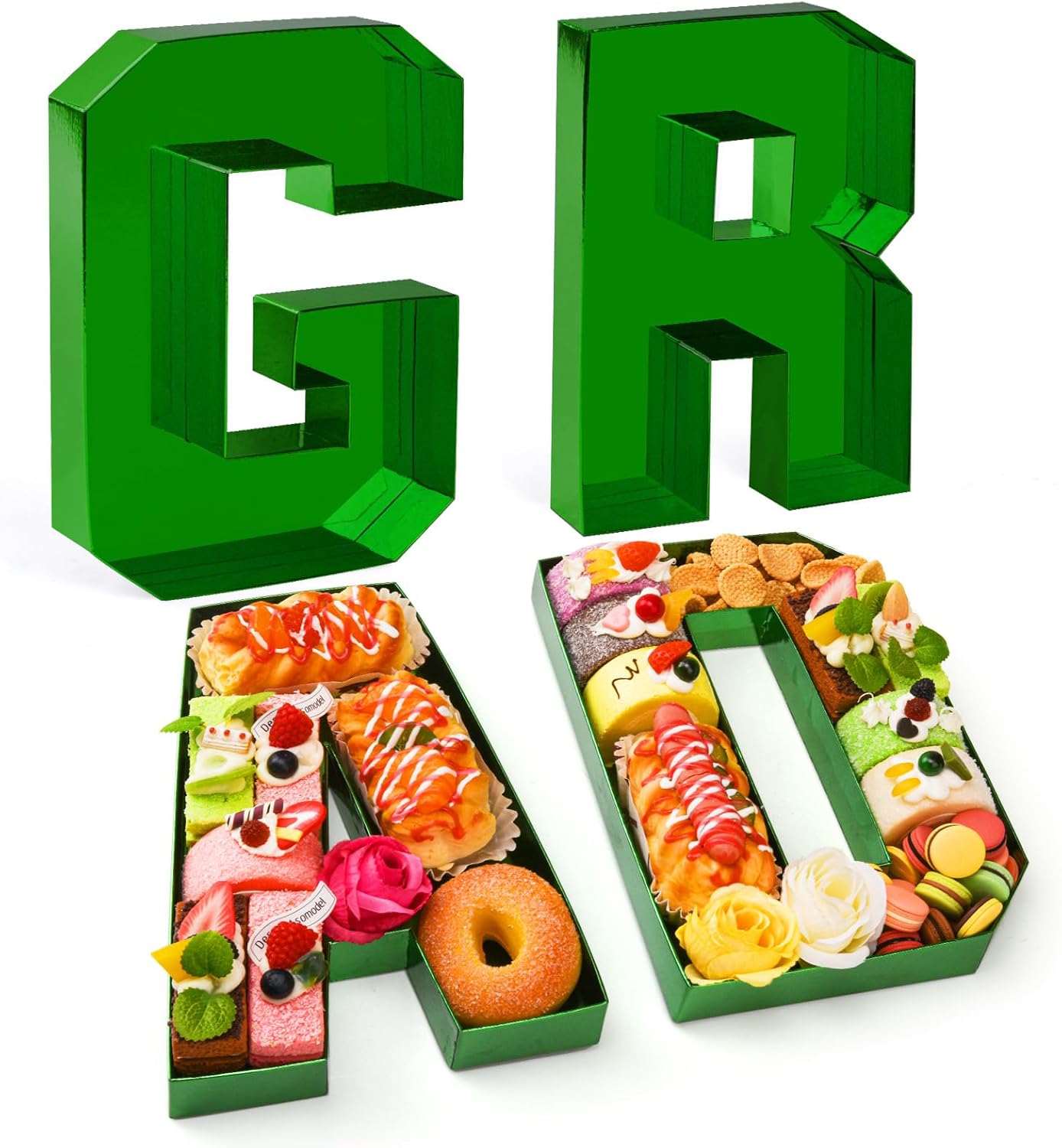 Amazon.com: Datyiiha GRAD Set Cardboard Letter for Charcuterie 10.2 ...