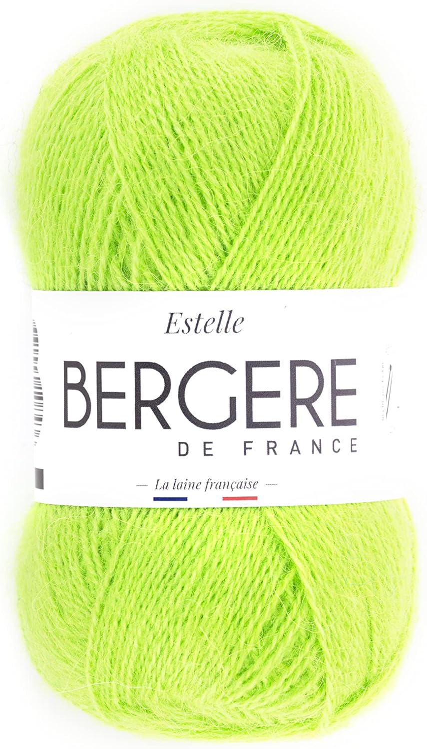 Bergère de France - ESTELLE pelote de laine à tricoter et crochet (50g ...