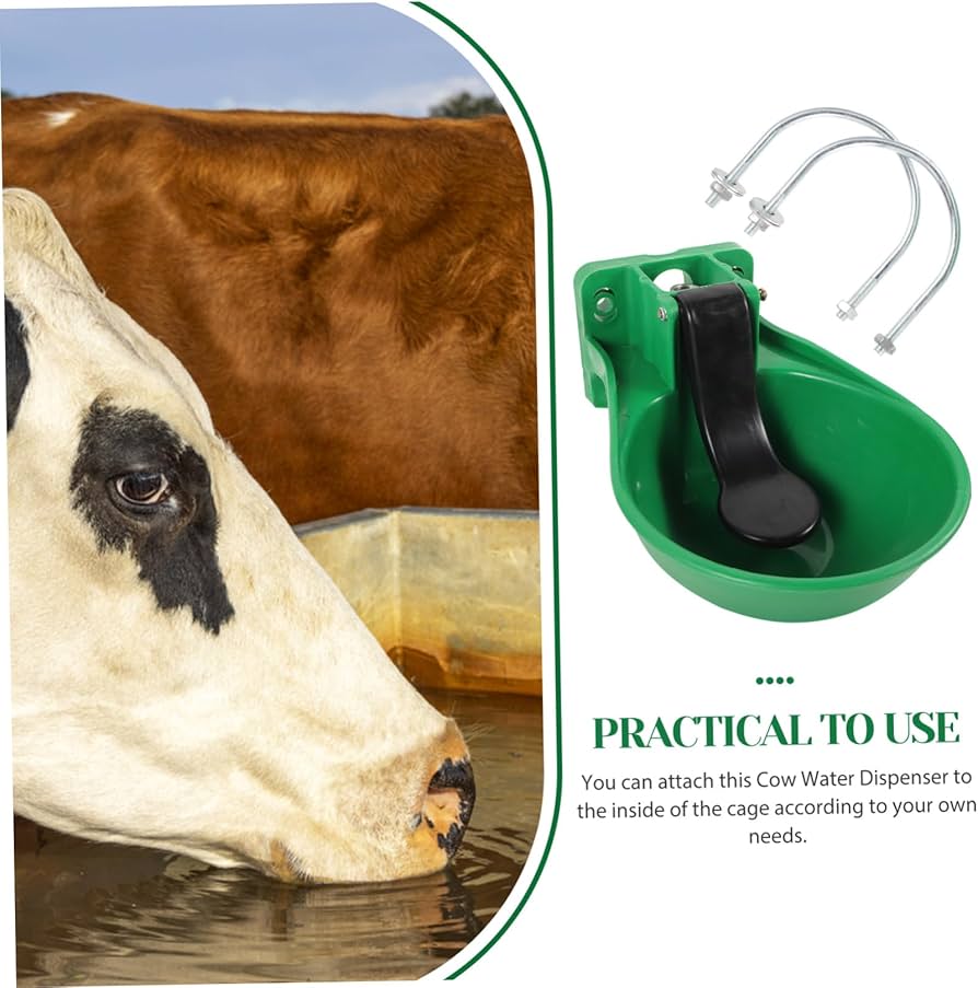 Cow Metal Container For Water