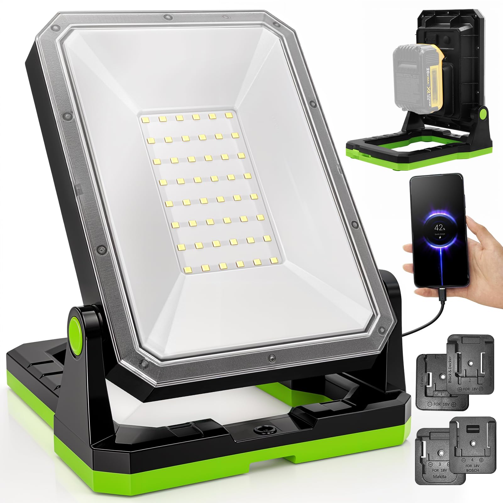 Battery Operated Cordless Work Lights