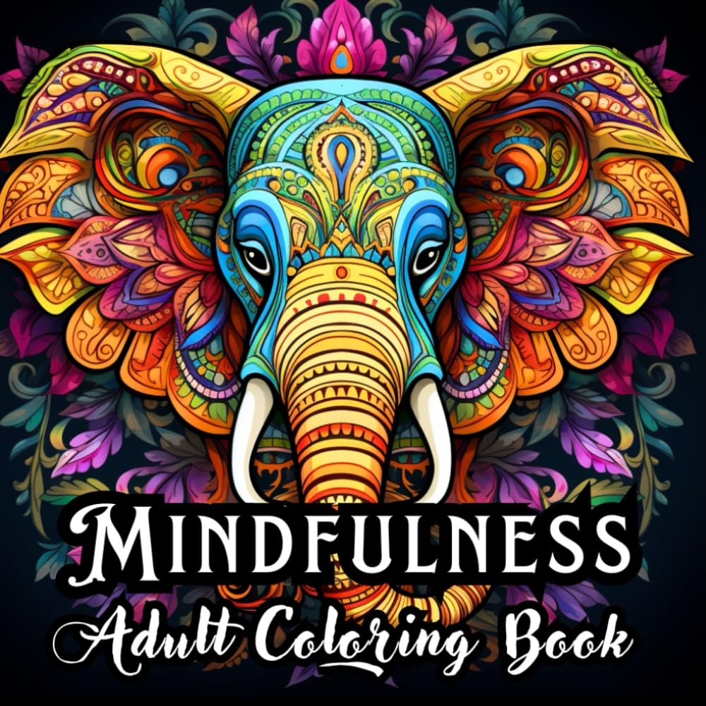 Amazon.com: Mindfulness Adult Coloring Book: ZenColor Harmony book for ...