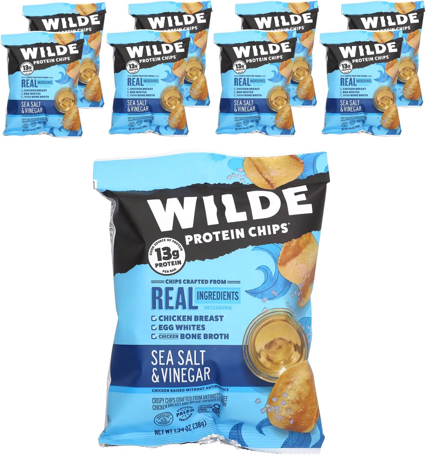 Amazon.com : Wilde Protein Chips, Sweet and Savory Flavors Variety Pack ...