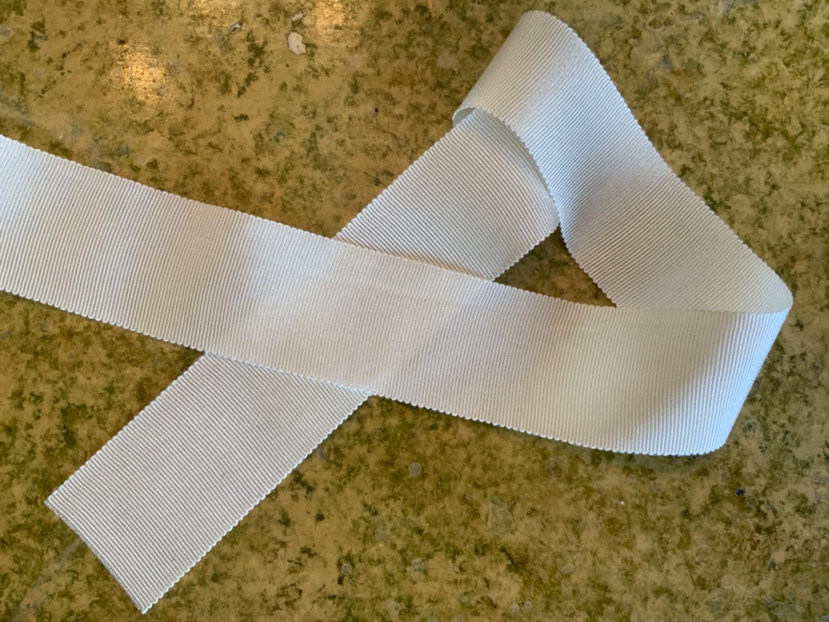 Amazon.com: White Petersham Ribbon 1-1/2 Inch 9 Yards Vintage Ribbon ...