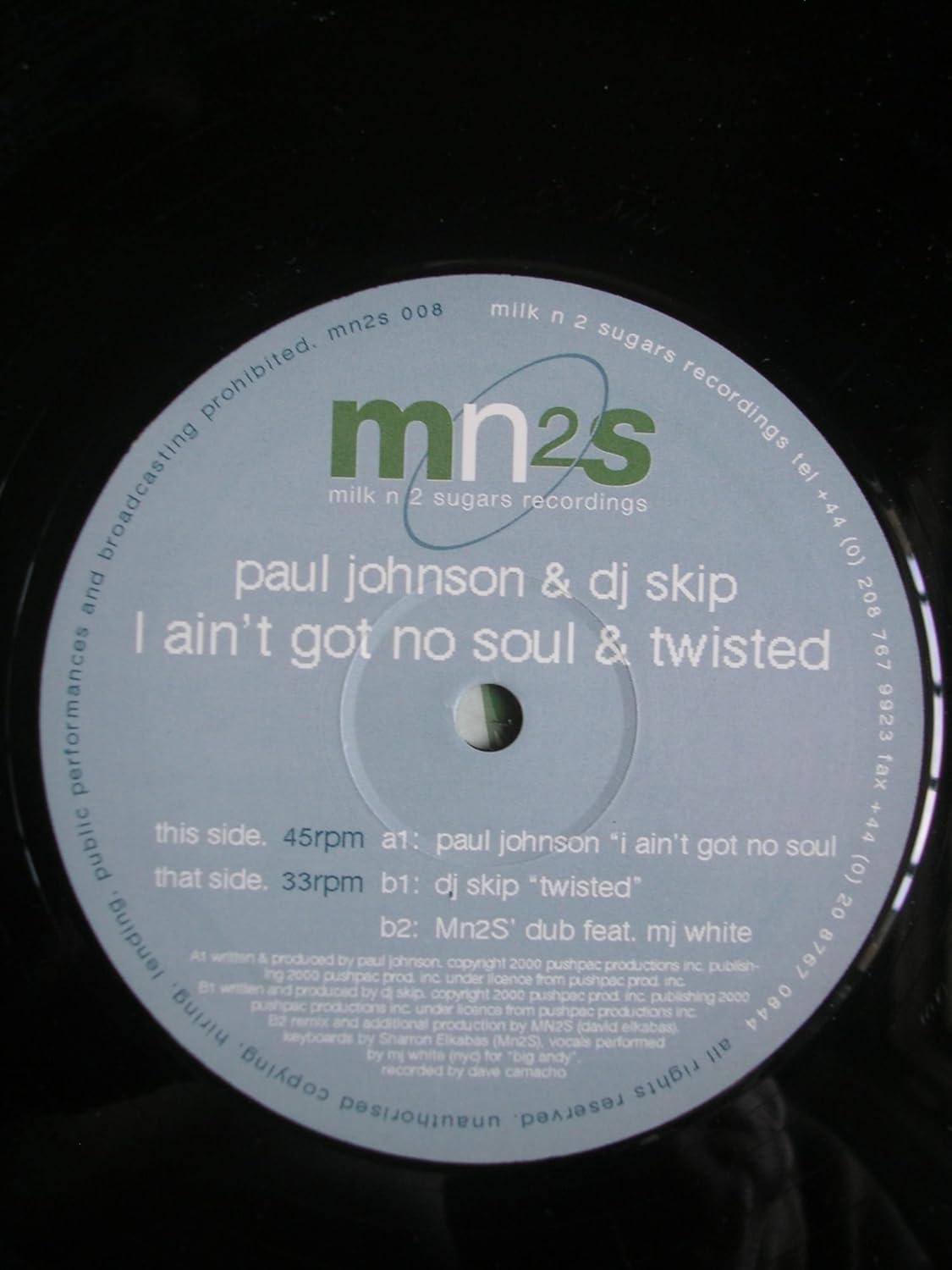 I Ain't Got No Soul / Twisted: Paul Johnson: Amazon.it: CD e Vinili}