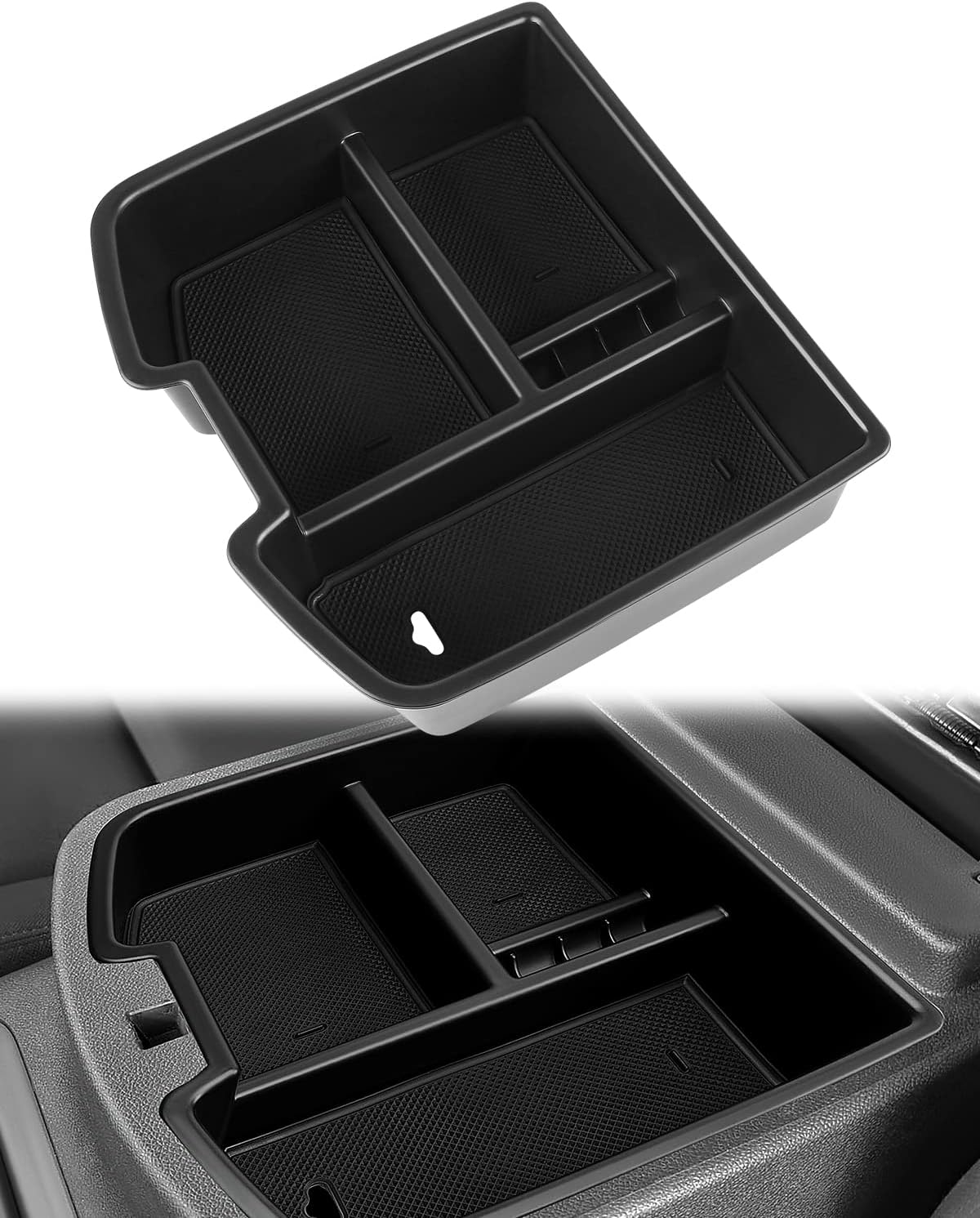 Amazon.com: VEHICODE Center Console Organizer Tray Truck Accessories ...