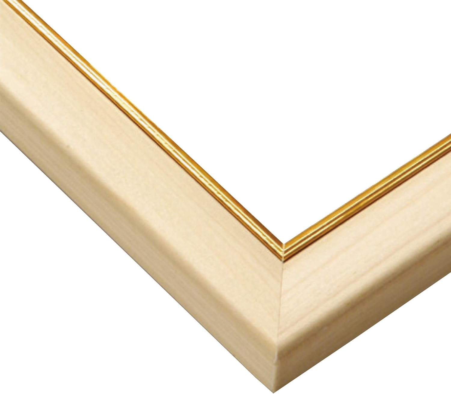 Amazon.com: Jigsaw panel Wooden gold line natural (49 cm x 72 cm) 10-D ...