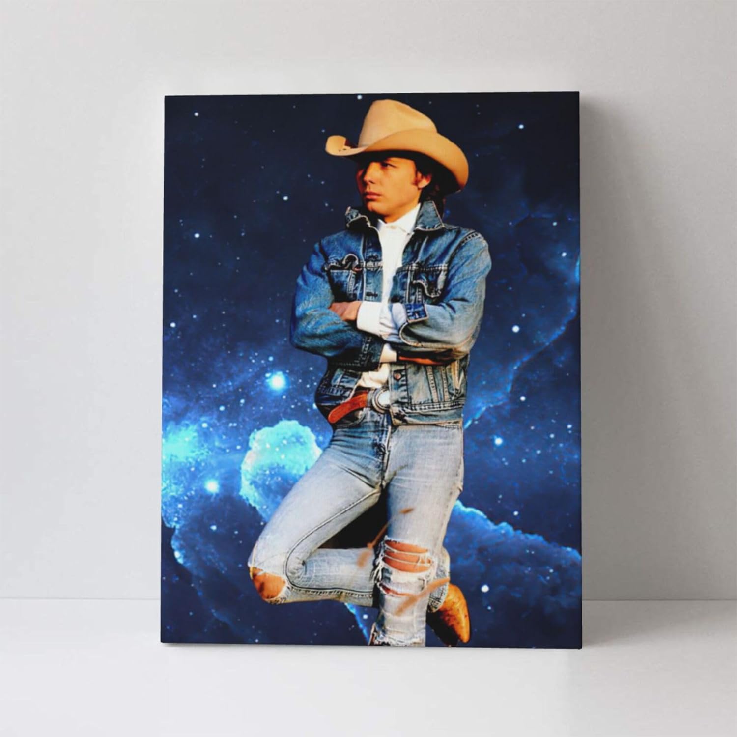 Amazon.com: SUNSHARD Dwight Singer Yoakam Canvas Poster Wall Art Print ...
