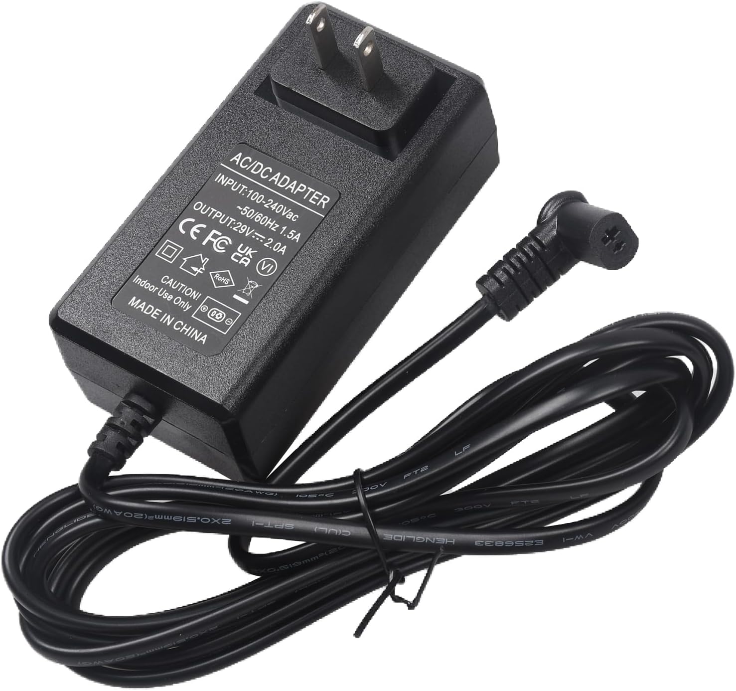 Amazon.com: Universal Power Recliner Power Supply, 29V 2A 2 Pin AC/DC ...
