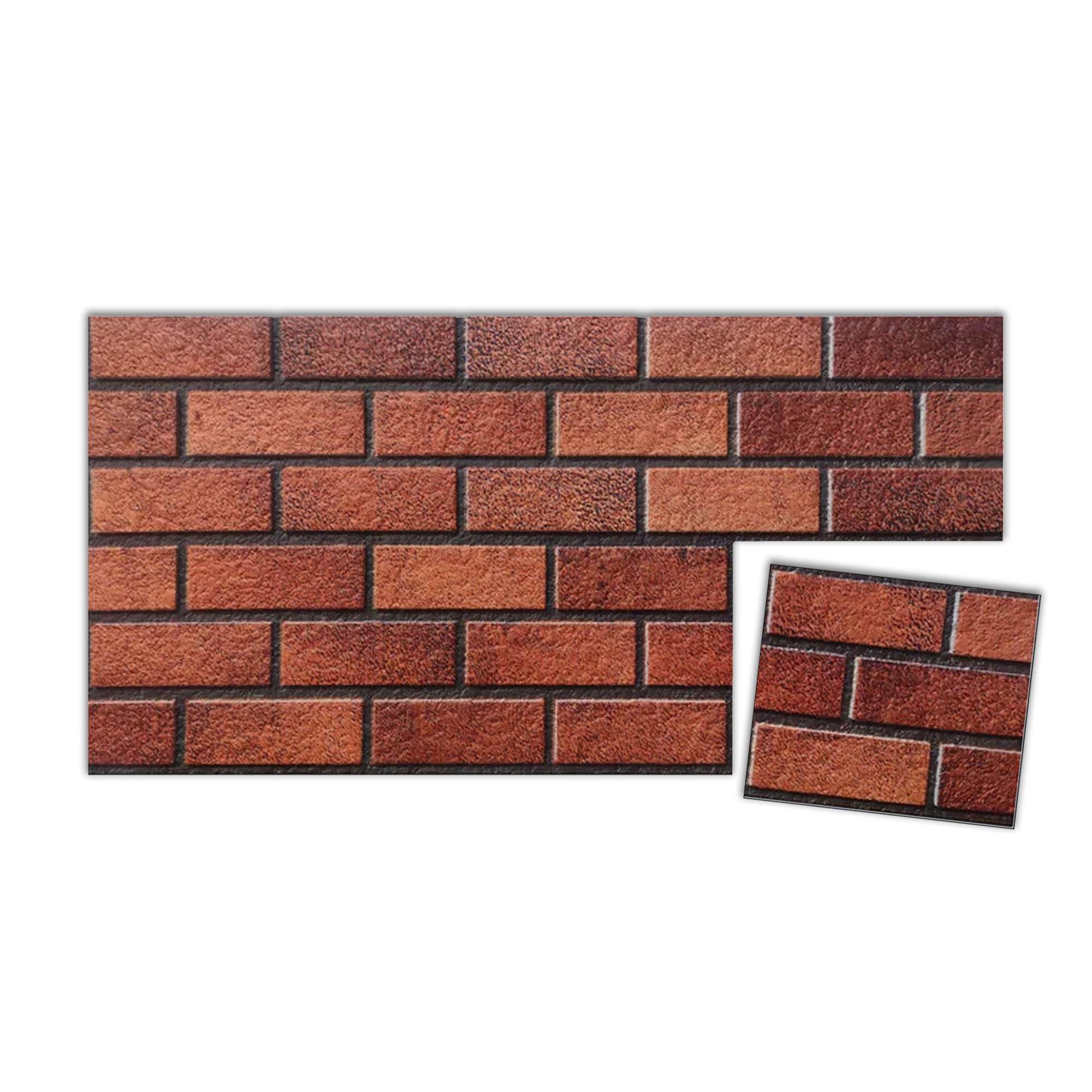 Amazon.com: IZODEKOR 3D Brick Effect Wall Panels - Faux Brick Paneling ...
