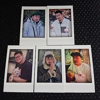 Amazon.co.jp: Kumannekodo ProducePandas Cheki Style Cards, 5 Types ...