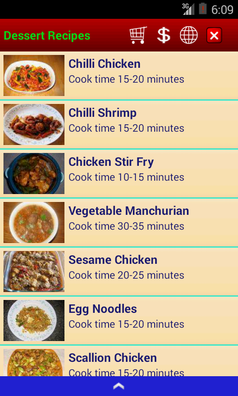 Dessert Recipes - App on Amazon Appstore
