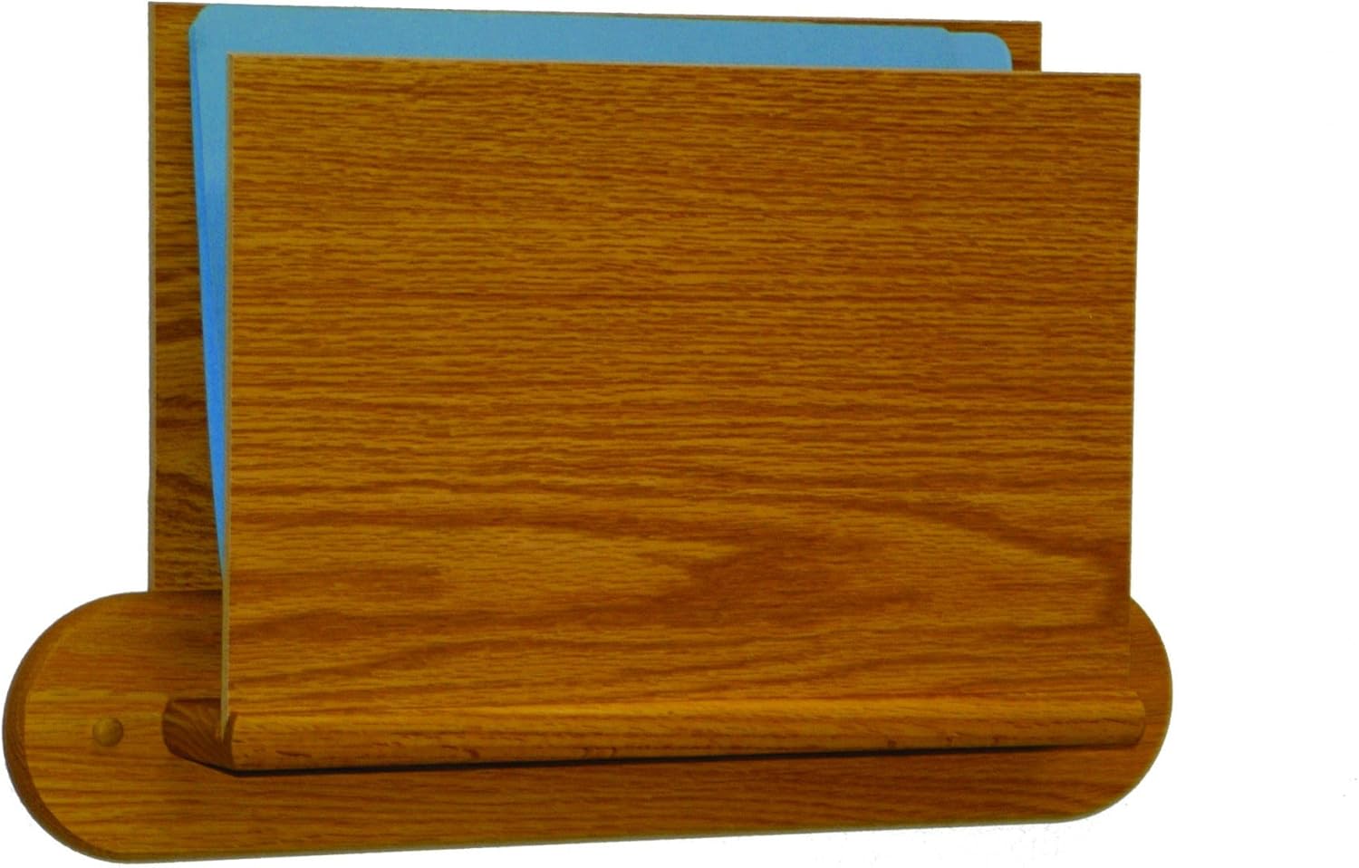 Amazon.com: Wooden Mallet Oval-Mount Open-End File Holder : Home & Kitchen