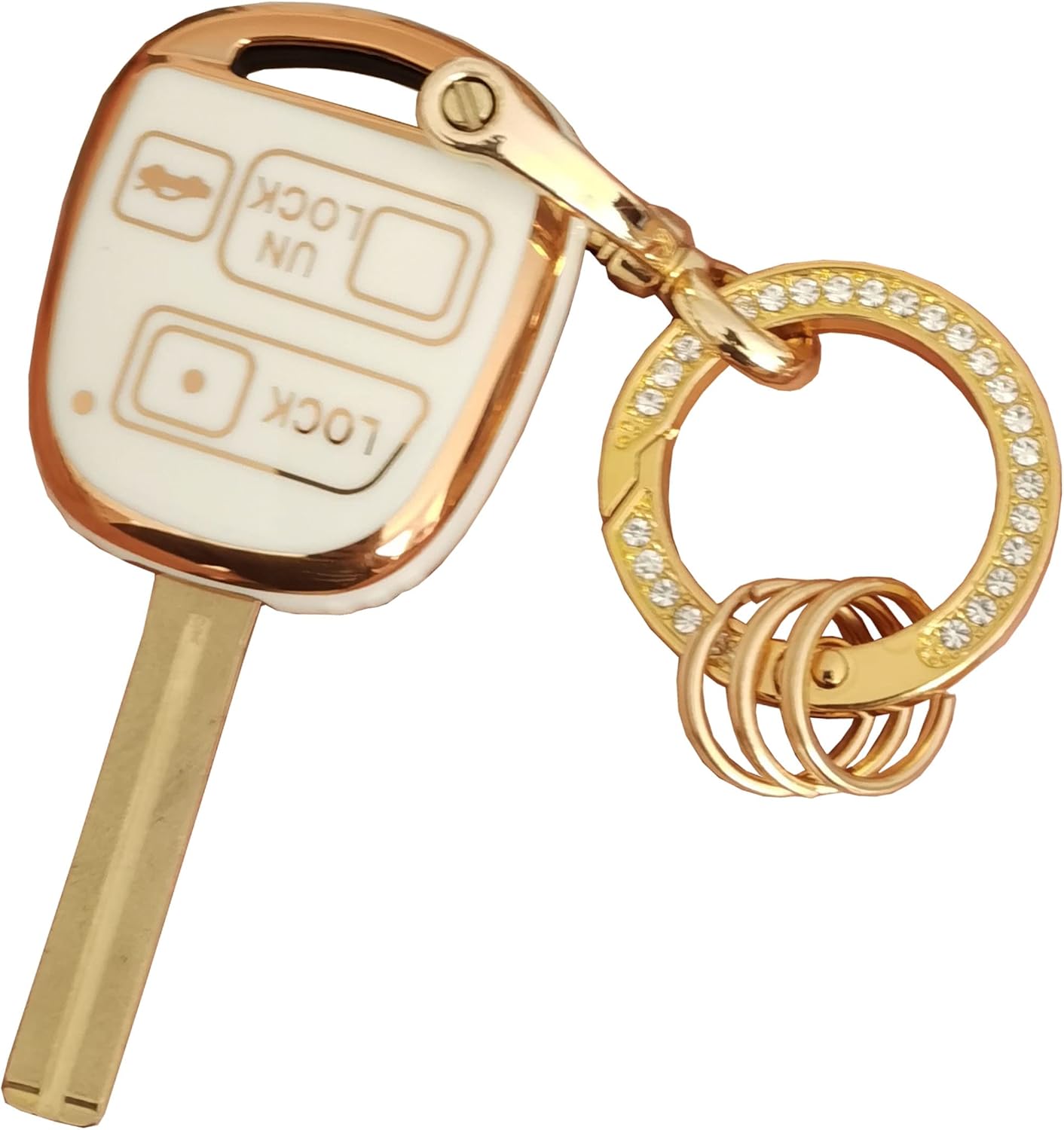 Amazon.com: TAPAYICA for Lexus Key Fob Cover Keyless Remote Smart Key ...