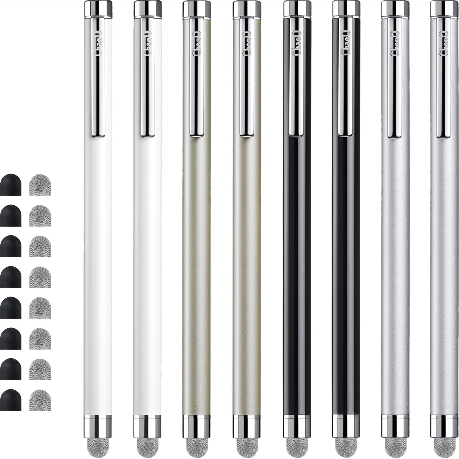 Amazon.com: Stylus Pens for Touch Screens, ChaoQ 4 Pcs Mesh Fiber ...