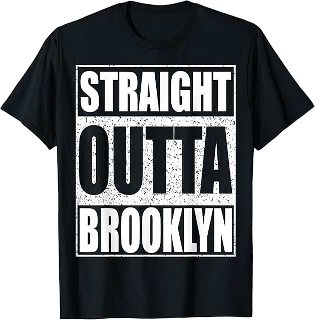 Amazon.com: Straight Outta Brooklyn Shirts: Clothing, Shoes & Jewelry