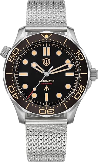Amazon.com: watchdives Automatic Watches for Men, WD007 Titanium NTTD ...
