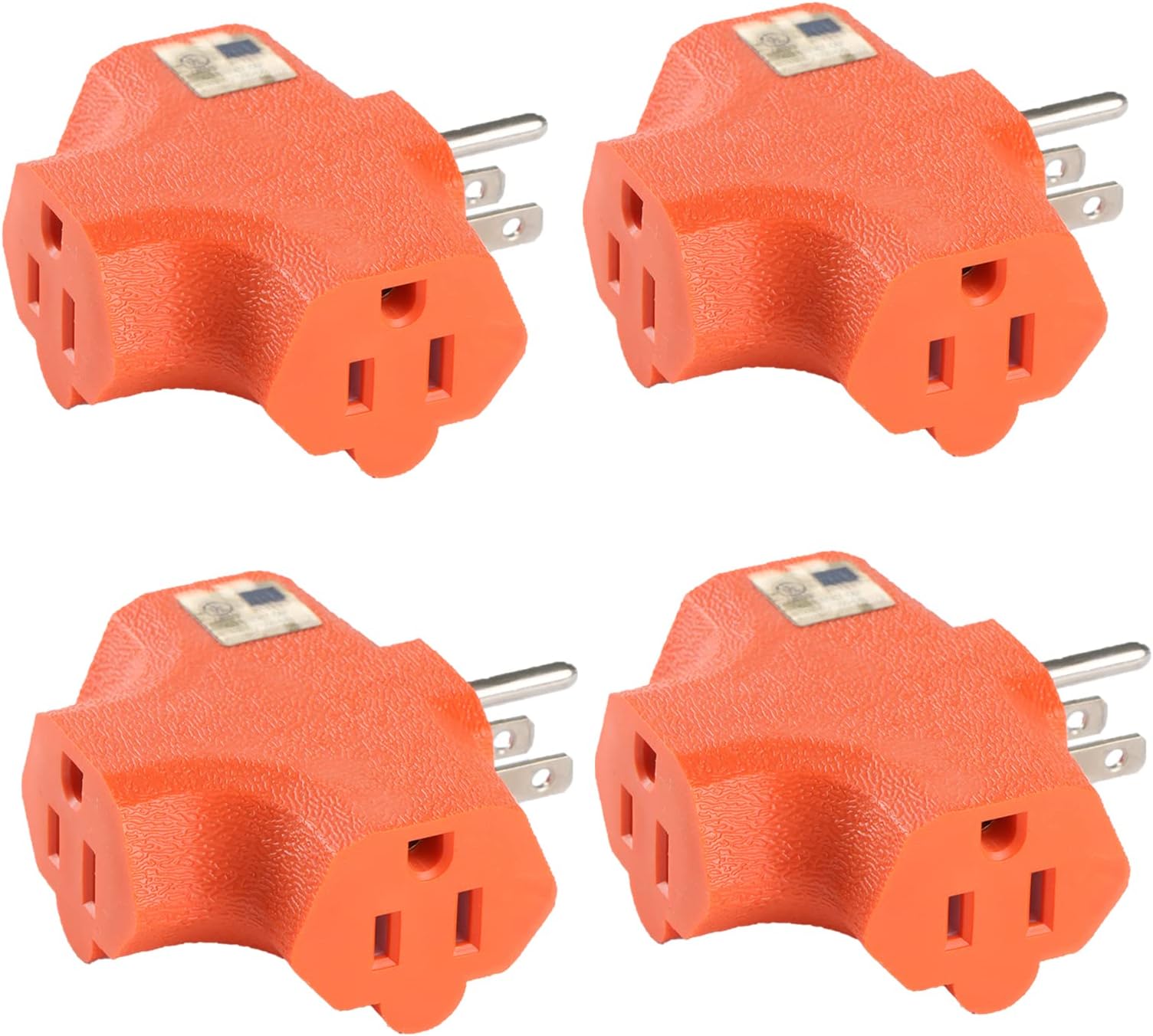 Aniai 3 Outlet Adapter [UL Listed] 3 Way Outlet Splitter - 3 T-Shaped ...