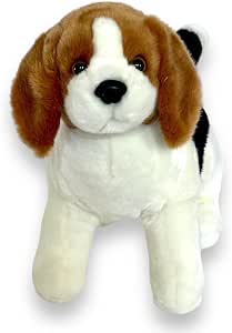 Amazon.com: Auswella Beagle Puppy Dog- Plush Stuffed Animal : Toys & Games
