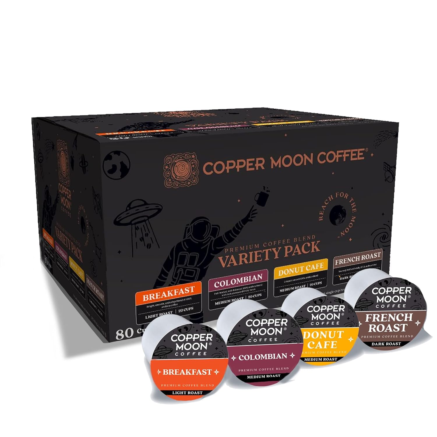 Amazon.com: Copper Moon Single Serve Coffee Pods for Keurig K Cup ...