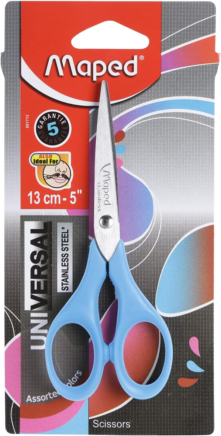 Maped Universal Grape Moustache 13mm Scissor | Multipurpose Scissor ...
