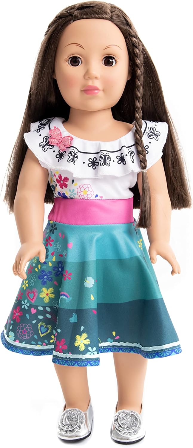 Amazon.com: Little Adventures Twirl Princess Doll Dress - Doll Not ...