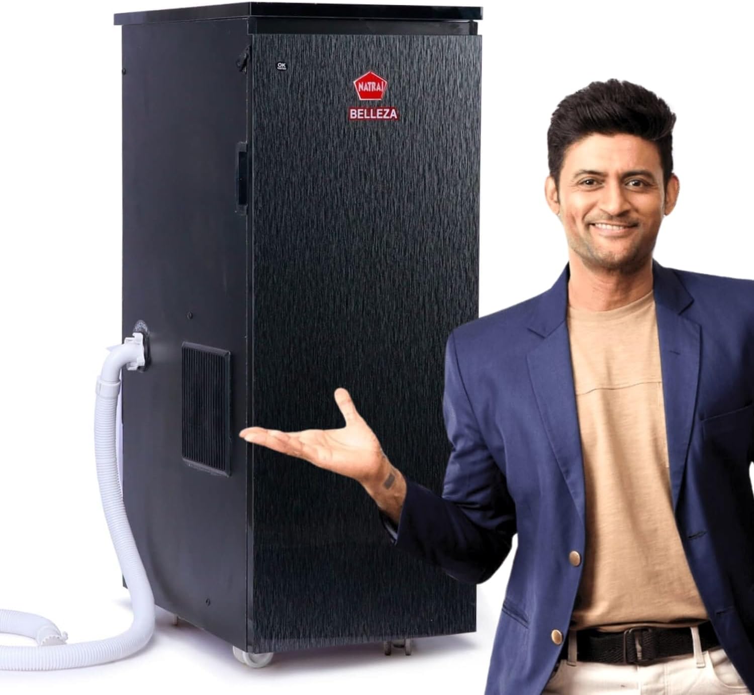 Natraj Shakti Stone Aata Maker 1.37 HP - Stainless Steel Body, 11 Kg/Hr ...