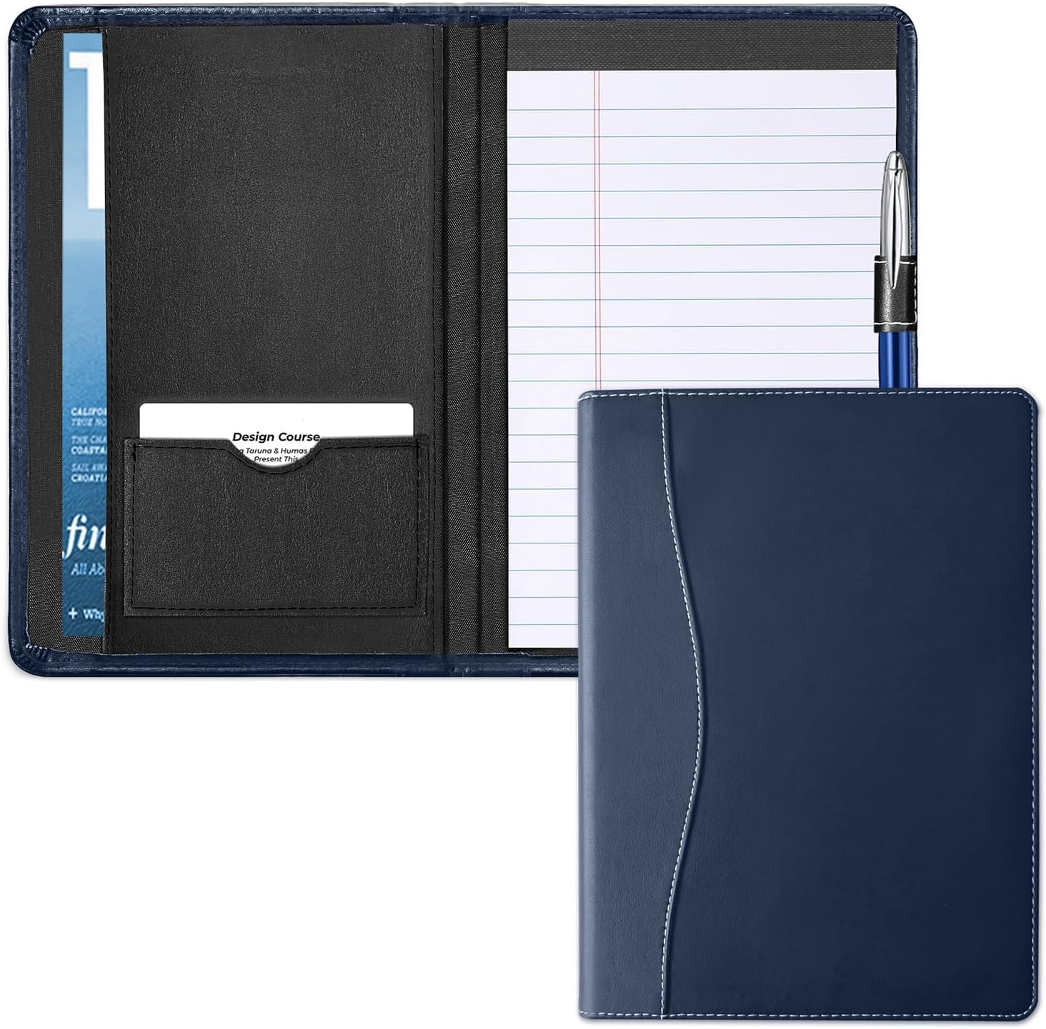 Amazon.com : Gorbado Mini Padfolio/Junior Portfolio Folder Case ...