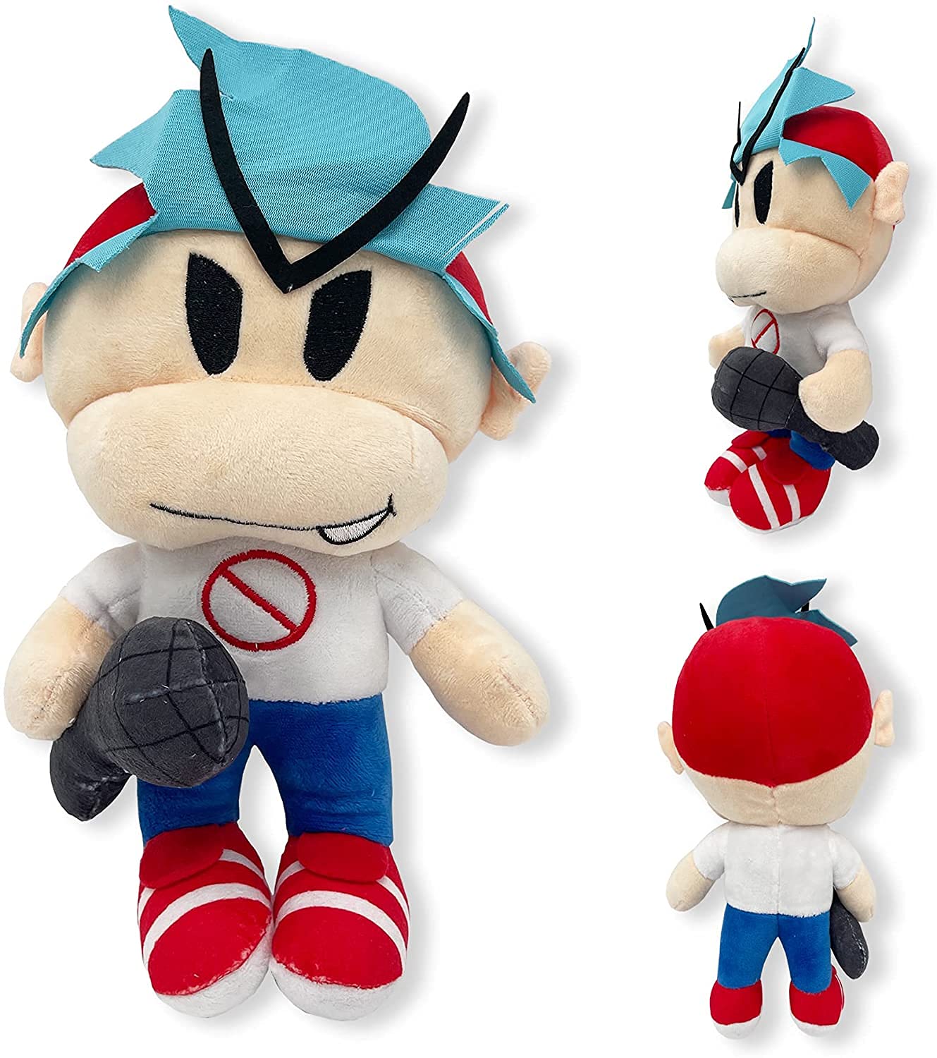 Buy Friday Night Funkin Plush Toys FNF 25CM Plush Doll Friday Boyfriend ...