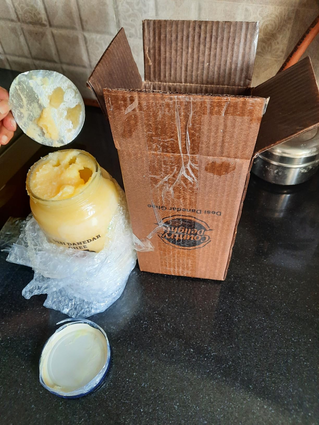 Country Delight Desi Danedar Ghee 900 Ml | Cow Ghee Pure (Pack Of 1 ...