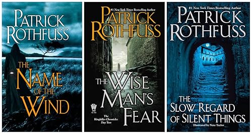 Patrick Rothfuss’s Kingkiller Chronicle Series 3 Books Set - The Name ...