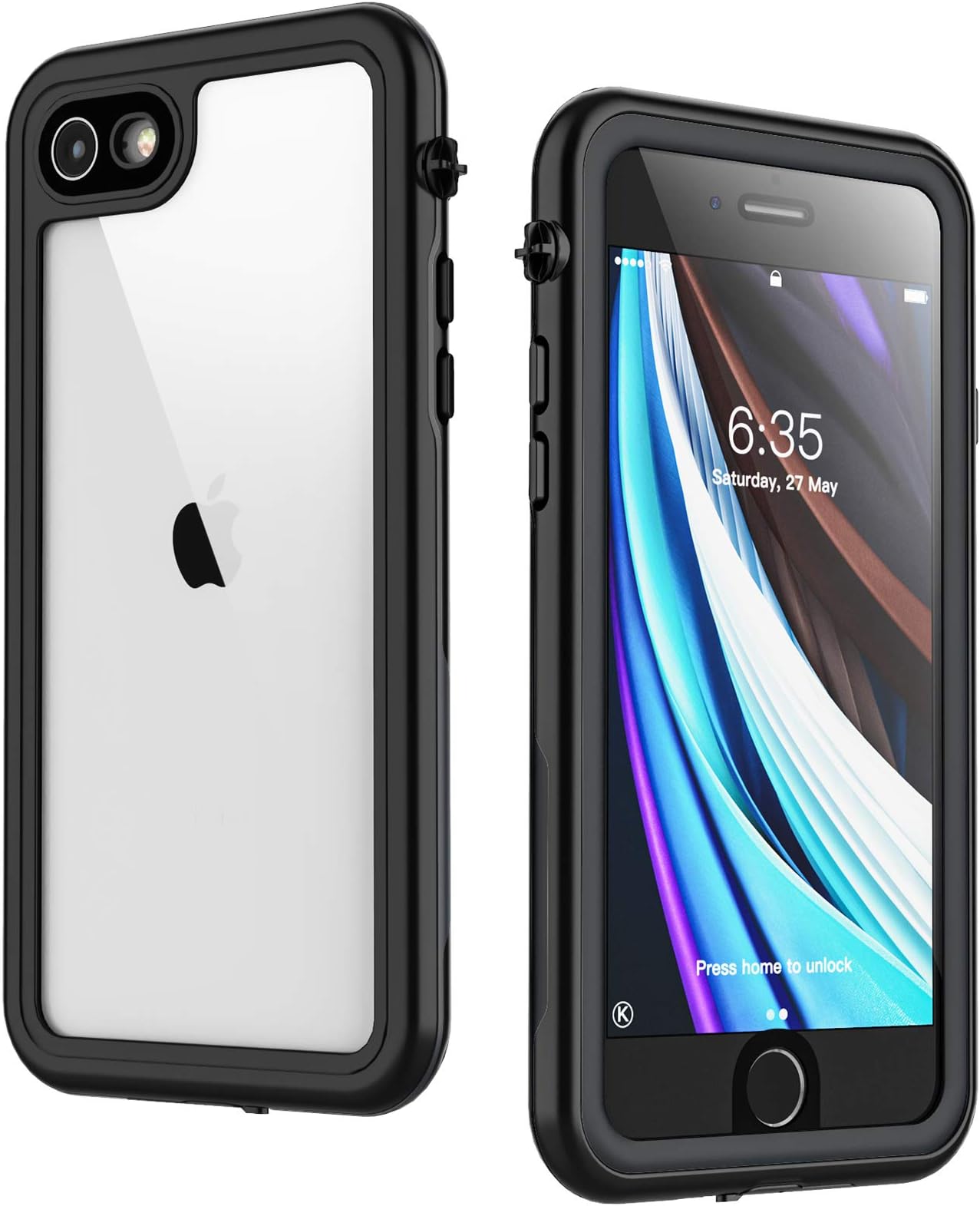 Amazon.com: Singdo iPhone SE 2020 Waterproof Case,iPhone 7/8 Waterproof ...