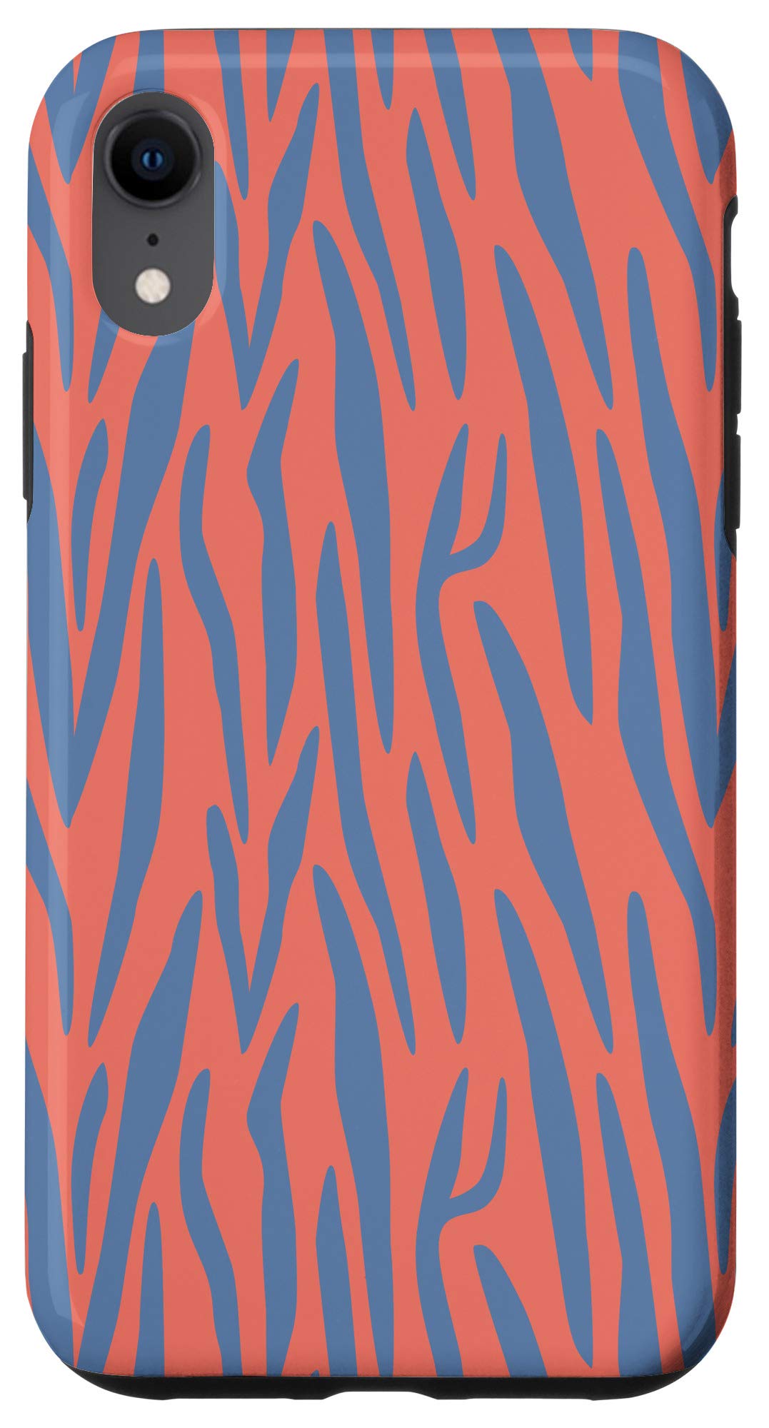Blue And Pink Zebra Print