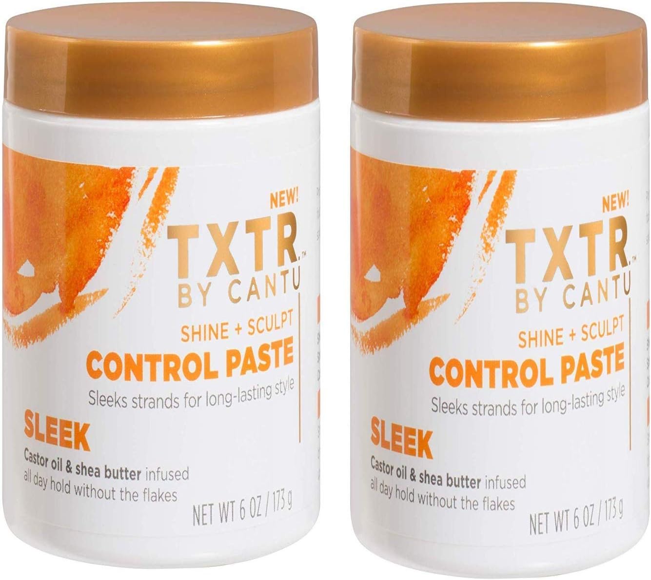 Cantu Txtr Sleek Control Paste 6 Ounce Jar (2 Pack) : Buy Online at ...