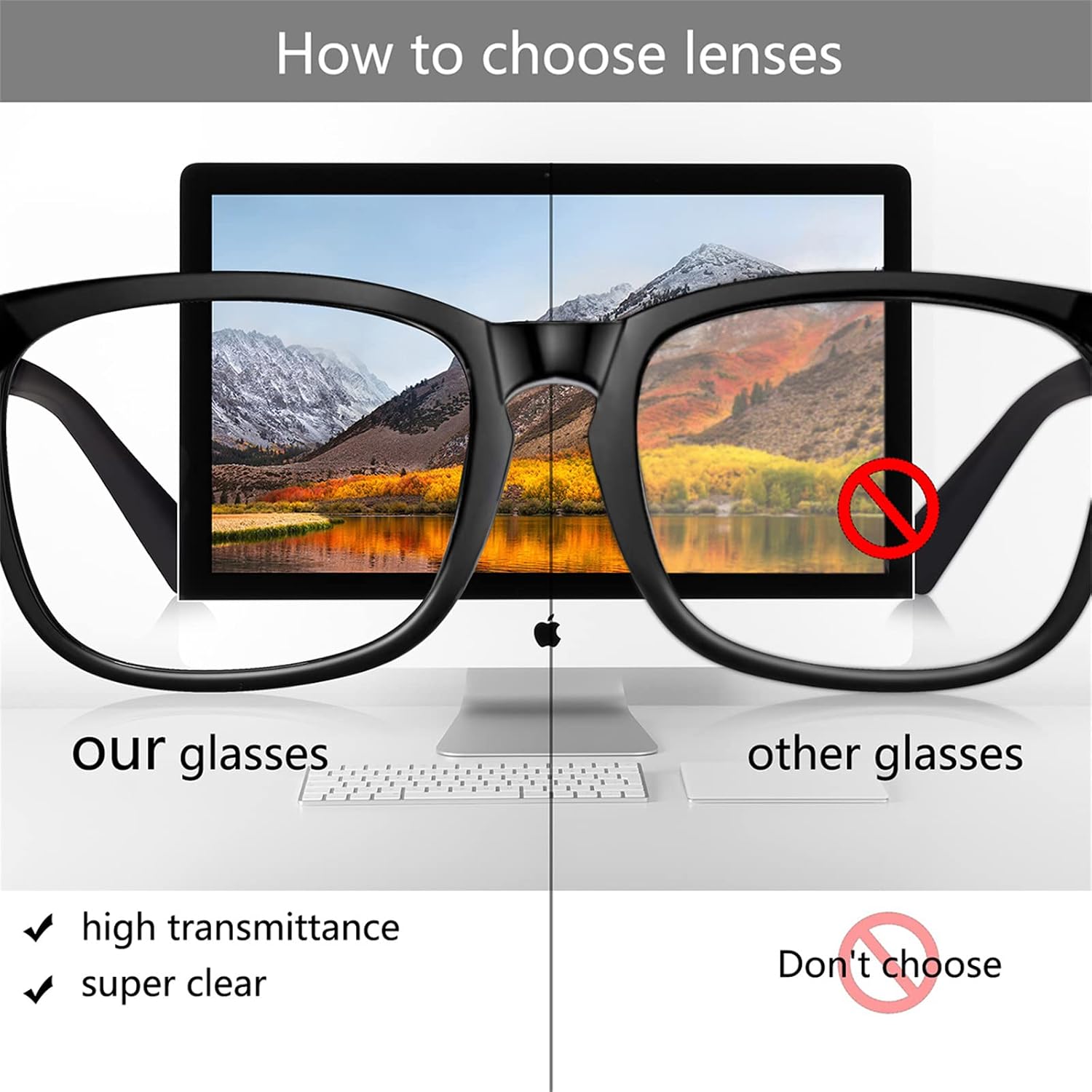 CHBP Lentes con bloqueo de luz azul para mujer, lentes de computadora ...