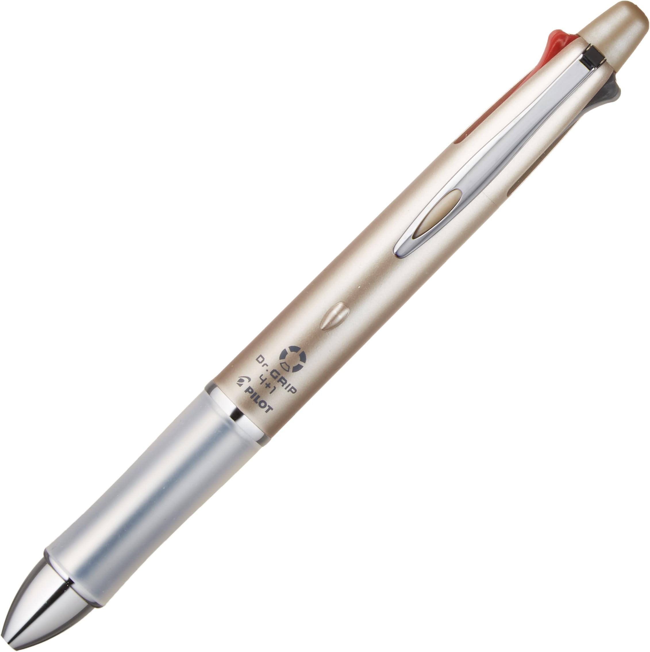 Amazon.com : Pilot Dr. Grip 4+1, 4 Color 0.7 mm Ballpoint Multi Pen & 0 ...