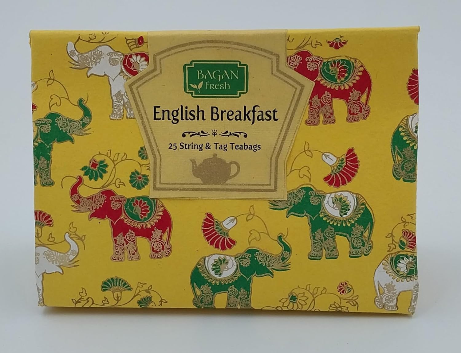 Bagan Fresh English Breakfast Tea, 50 Grams (25 Tea Bags) : Amazon.in ...