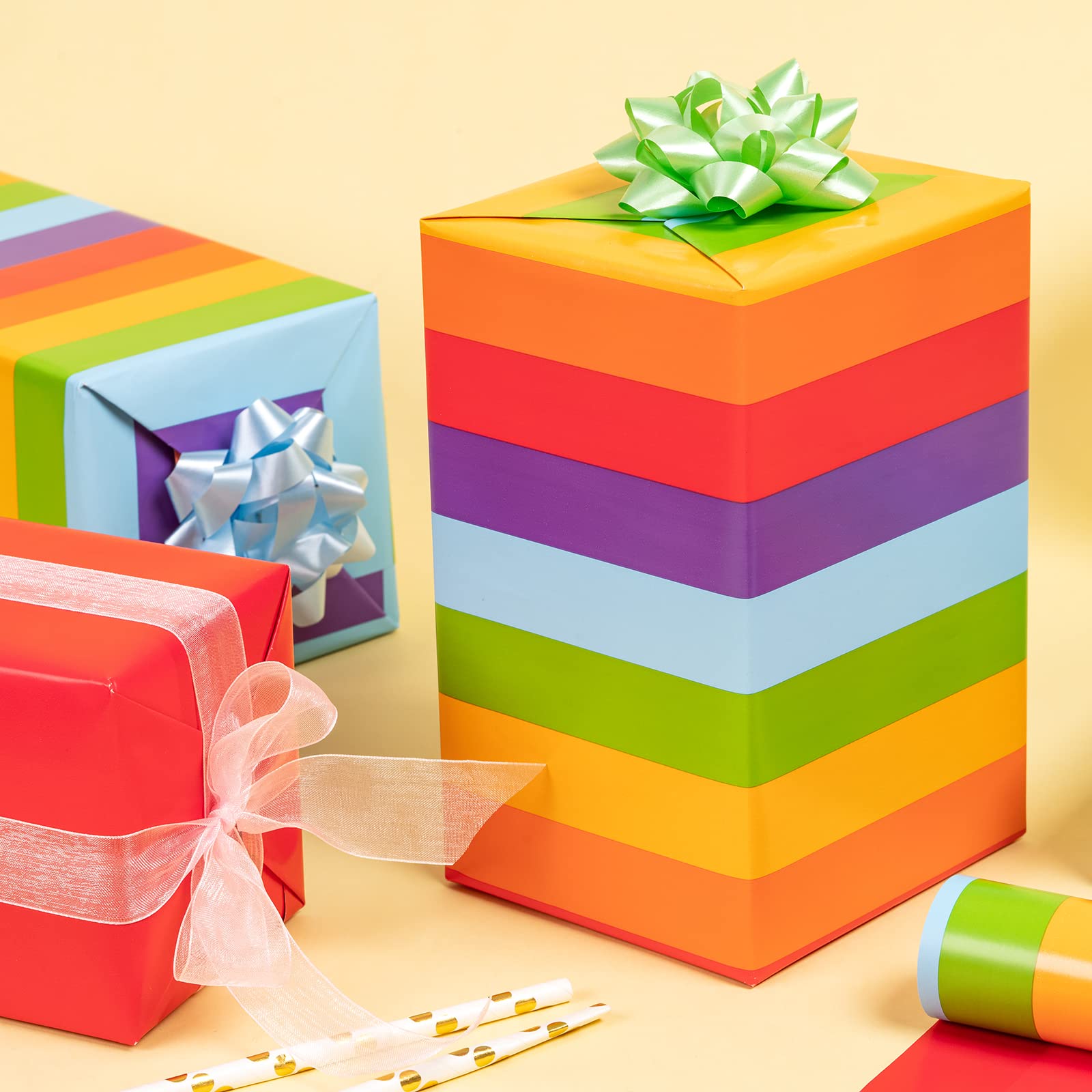Snapklik.com : WRAPAHOLIC Reversible Birthday Wrapping Paper - Mini ...