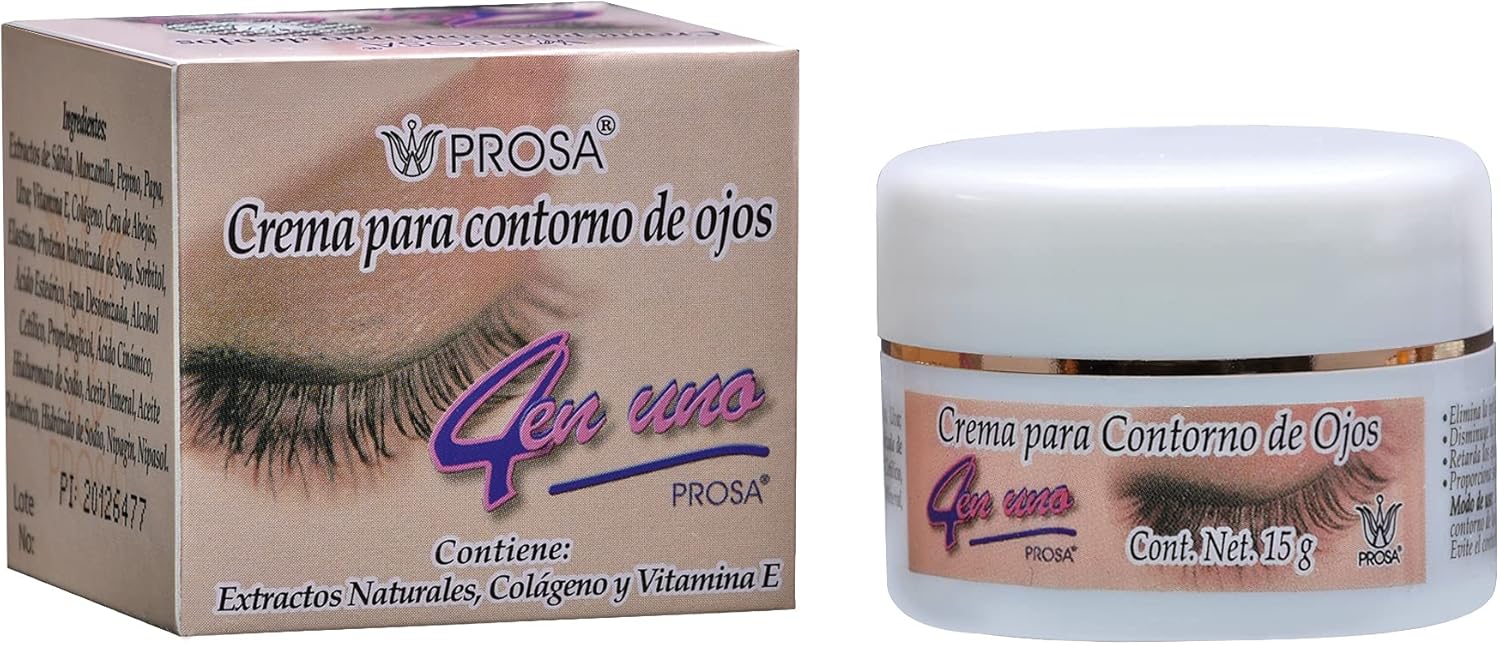 Prosa | 4 en uno Crema para contorno de ojos : Amazon.com.mx: Belleza