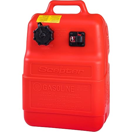 Amazon.com: Scepter 08576 OEM Portable 3.2 Gallon Marine Fuel Tank For ...