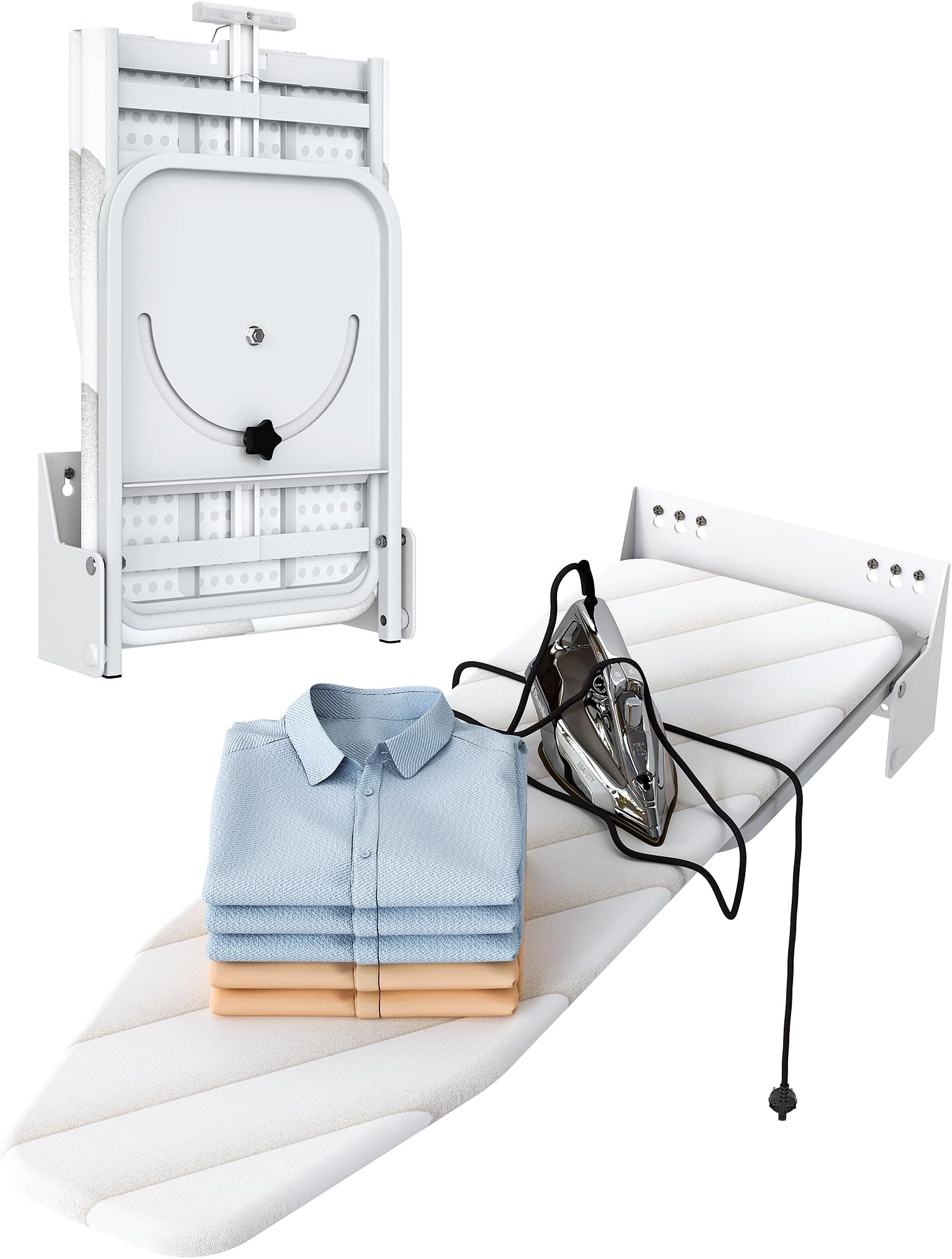 Amazon.com: Duwee 12"×36" Wall Mounted Ironing Board,Folding Ironing ...
