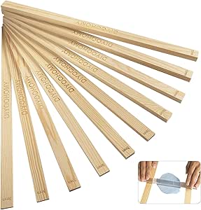 Amazon.com: DIYOOHOMY 10 Pcs 17 Inch Rolling Pin Guides for Dough ...